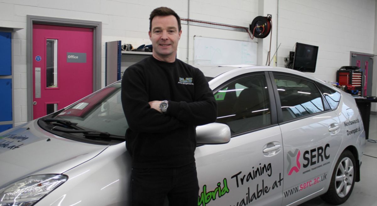 Paul is Upskilling to Master Vehicle Technician - SERC