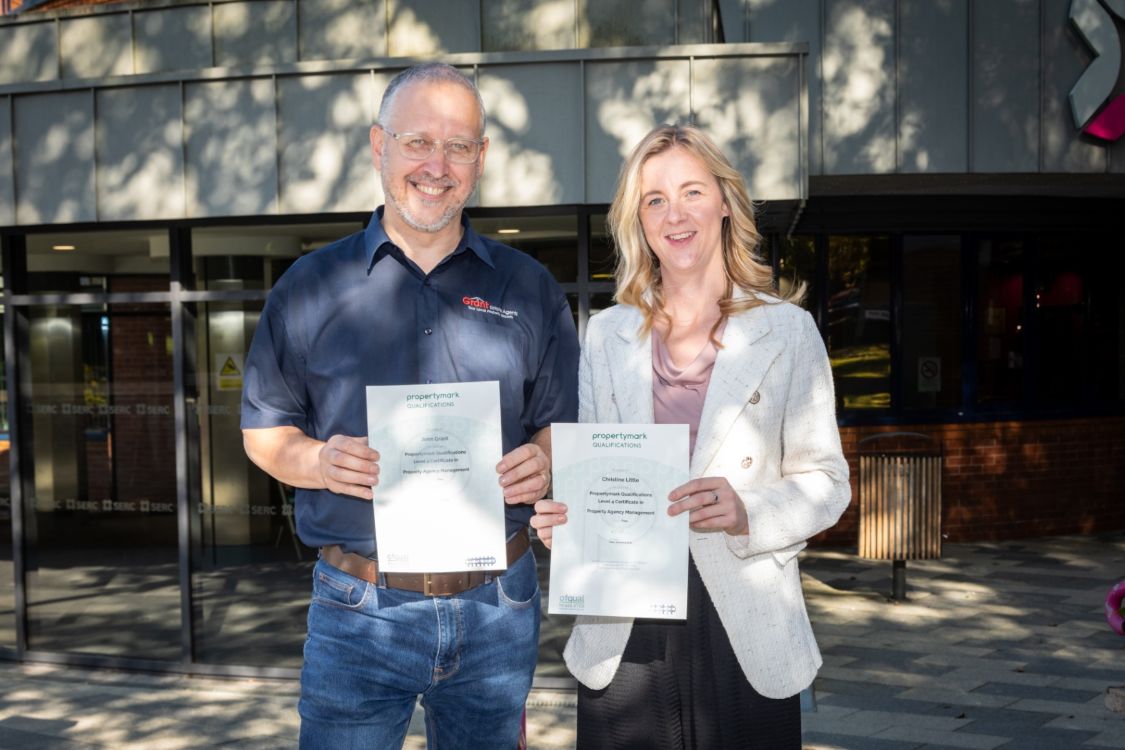 Students Celebrate Propertymark Qualifications - SERC