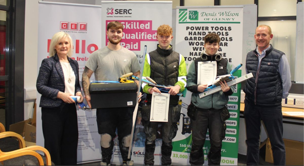 Bricklaying Wins at SERC in Intercampus Skillbuild Competitions - SERC