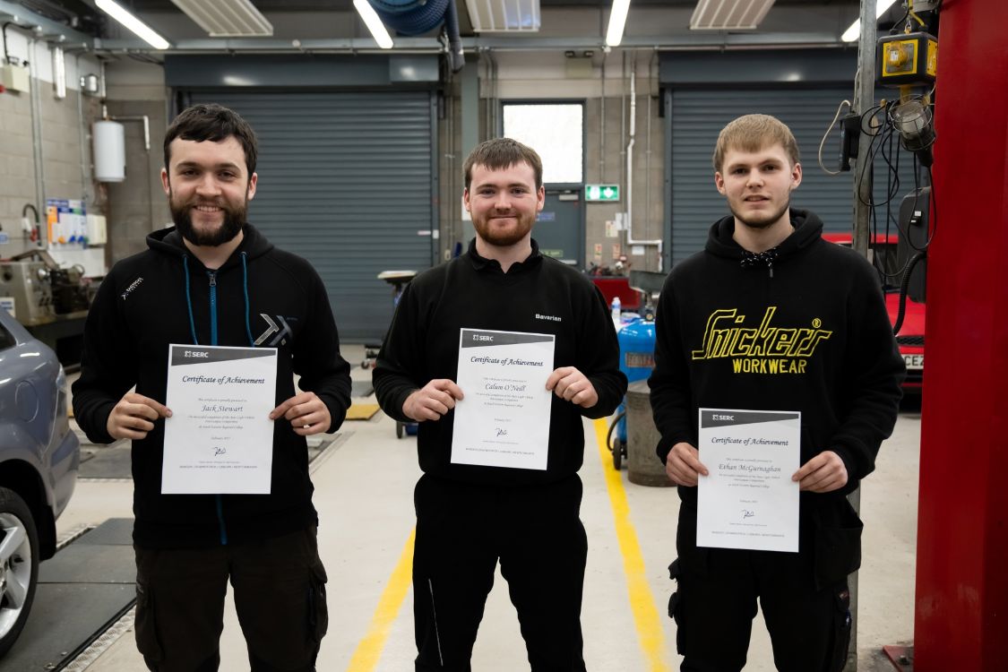 Apprenticeship Wins at Auto Light Vehicle Intercampus Competition - SERC