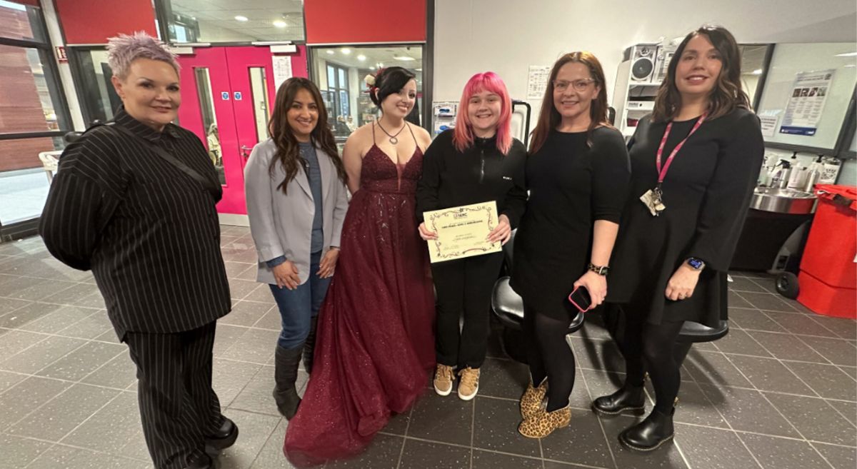 Hairdressing Students Style to Success in Intercampus Competition - SERC