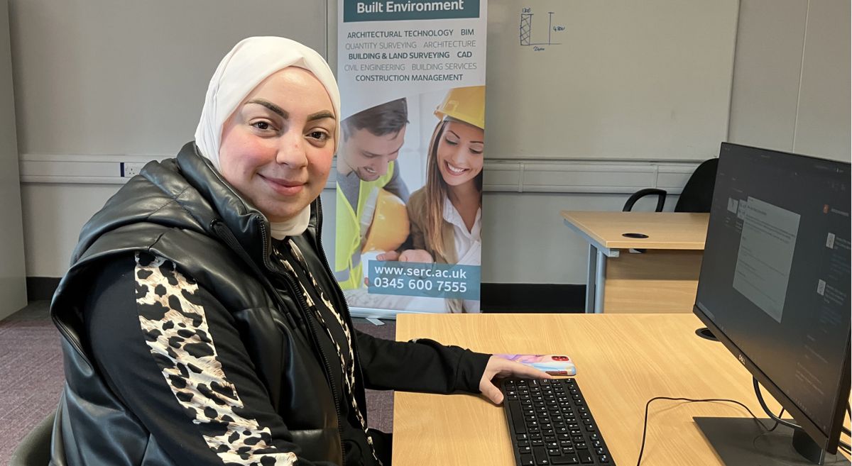 SERC Construction Course Helps Baraa Design her Career Path - SERC