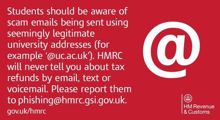 HMRC Warns of Tax Scams Targeting Students - SERC