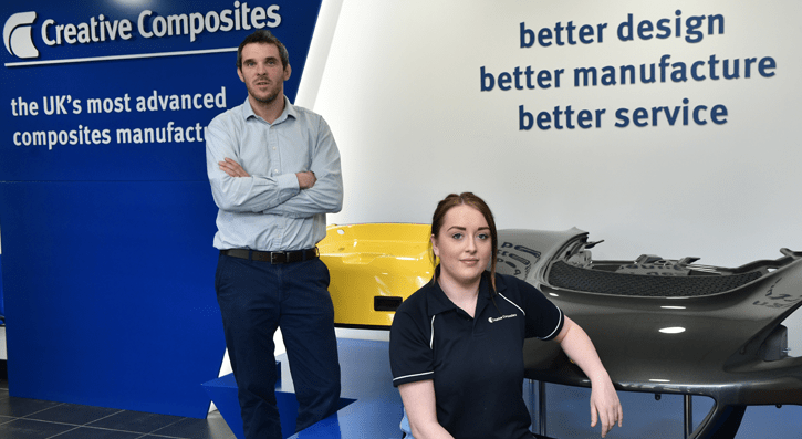 Creative Composites Benefits from Pool of Student Talent at SERC - SERC