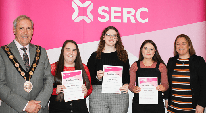 Student Excellence Awards Presented at Lisburn Campus - SERC