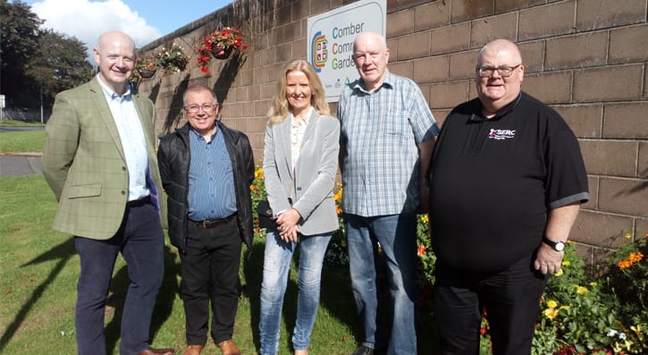 Comber Community Garden Project Opened - SERC