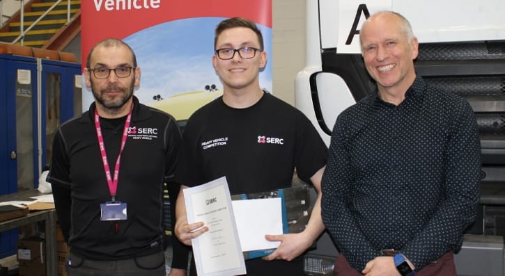 Apprentices Success at Heavy Vehicle Intercampus Competition - SERC