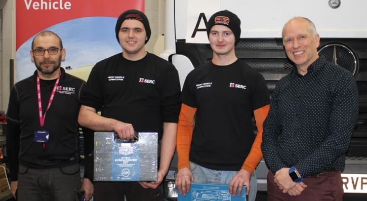 Apprentices Success at Heavy Vehicle Intercampus Competition - SERC
