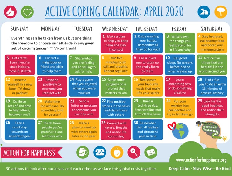 Active Coping Calendar - SERC