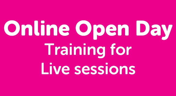Online Open Day - Microsoft Teams Live Training - SERC