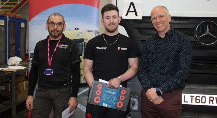 Young Apprentice Helps Keep Heavy Vehicles on the Move - SERC
