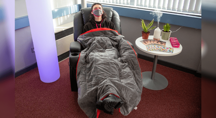 Student Engagement Team Launch Student ‘Recharge’ Wellbeing Room - SERC