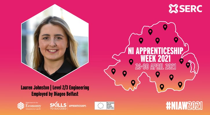 Apprenticeship offered Lauren Chance to Reimagine her Future Career - SERC
