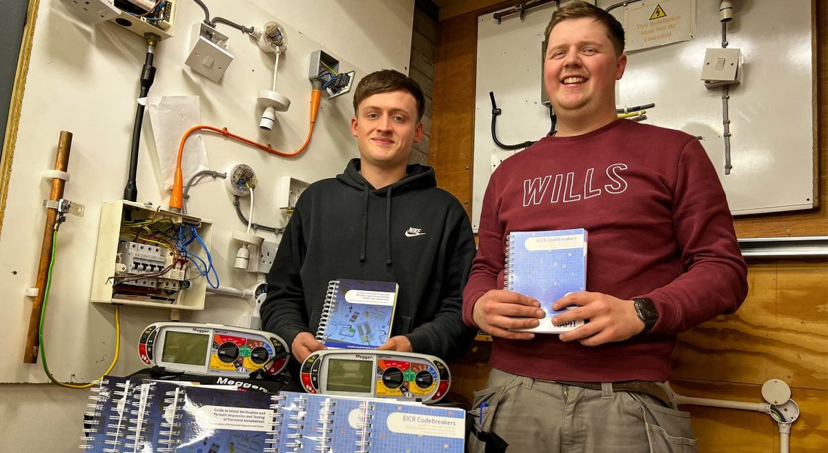 Resources Donated for Electrical Installation Students - SERC