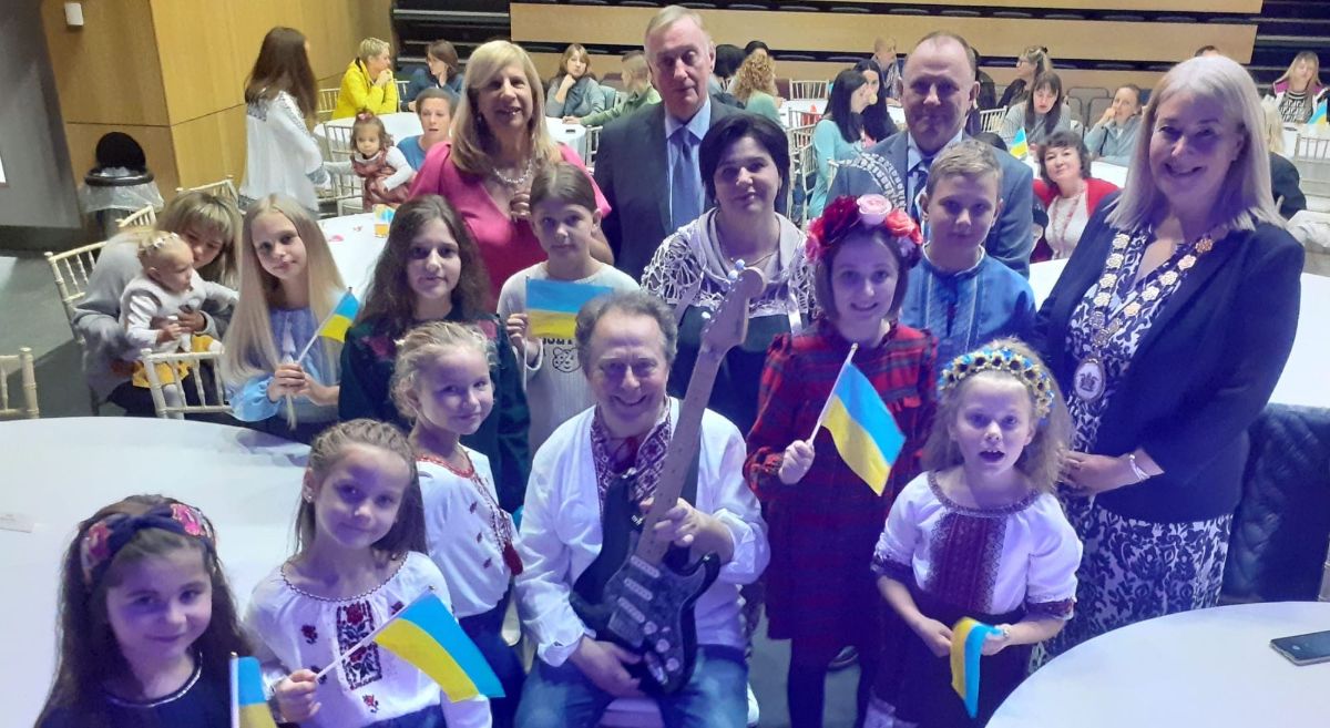Emotional Evening for Ukrainian Students and Refugees - SERC