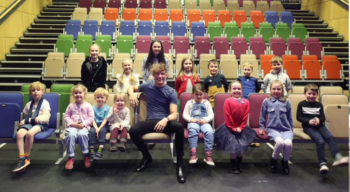 New Blue Peter Presenter Joel Mawhinney - SERC