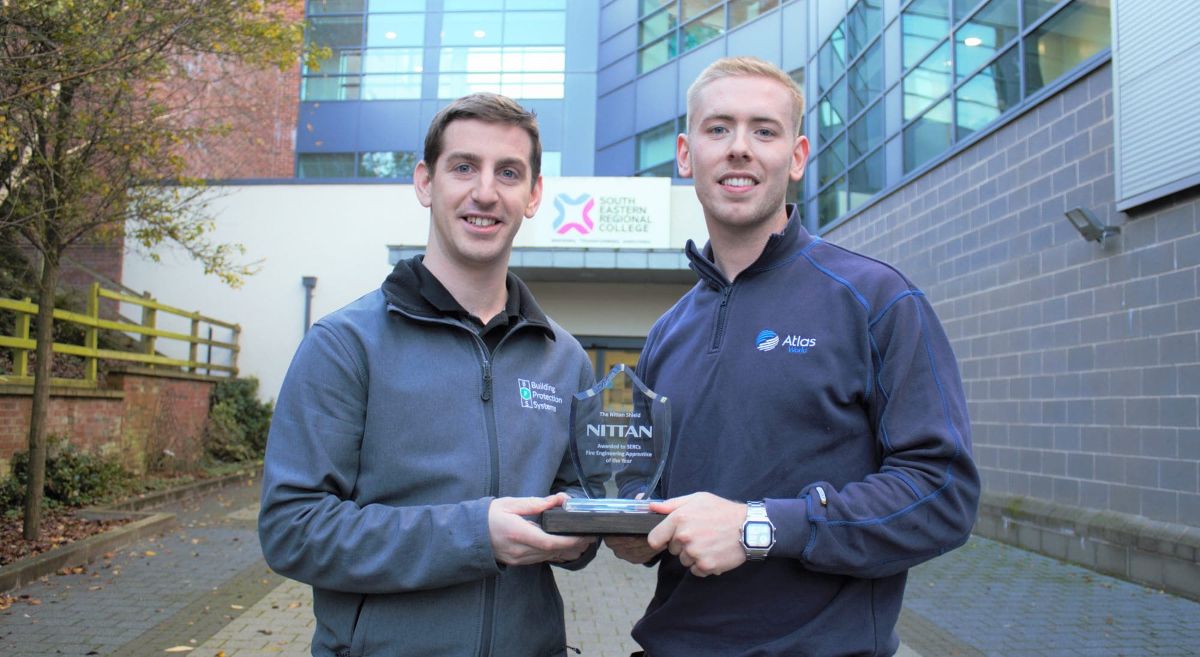 SERC Duo Share NITTAN Shield Fire Apprentice of the Year - SERC