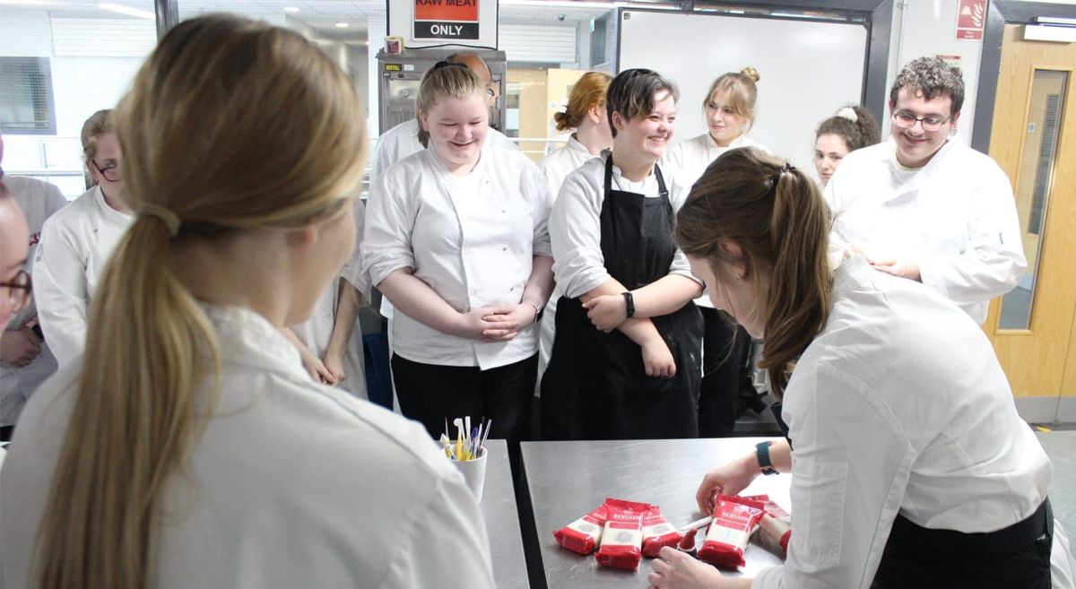 Renshaw Visit Helping to Mould The Bakers of the Future - SERC
