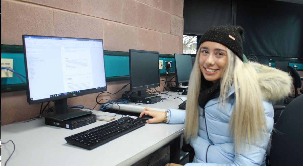 Computing student Shaniece follows her passion at SERC - SERC