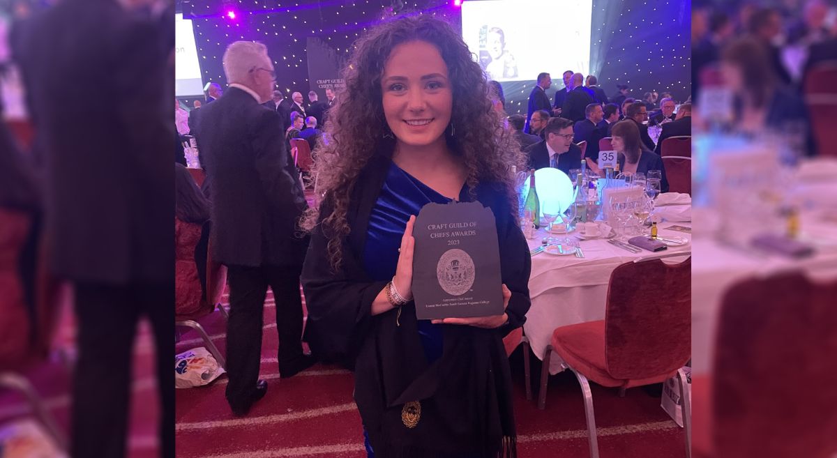 Eimear Scoops Craft Guild of Chefs Award - SERC