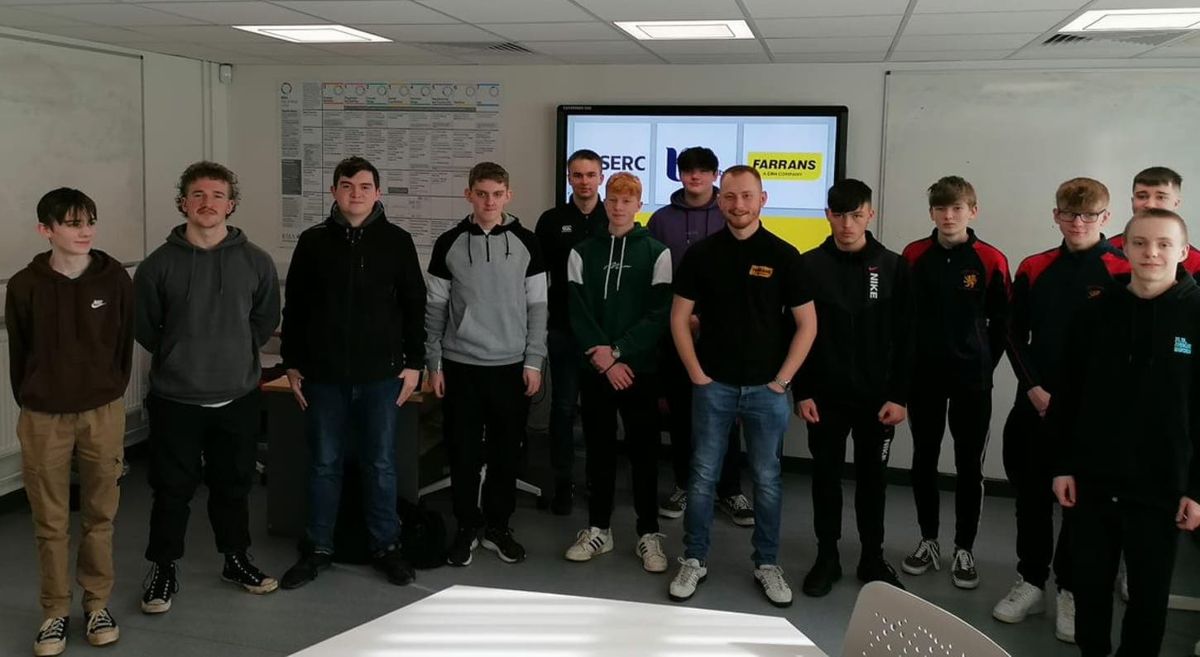 Past SERC Student Andrew Gives Talk to Construction Students - SERC