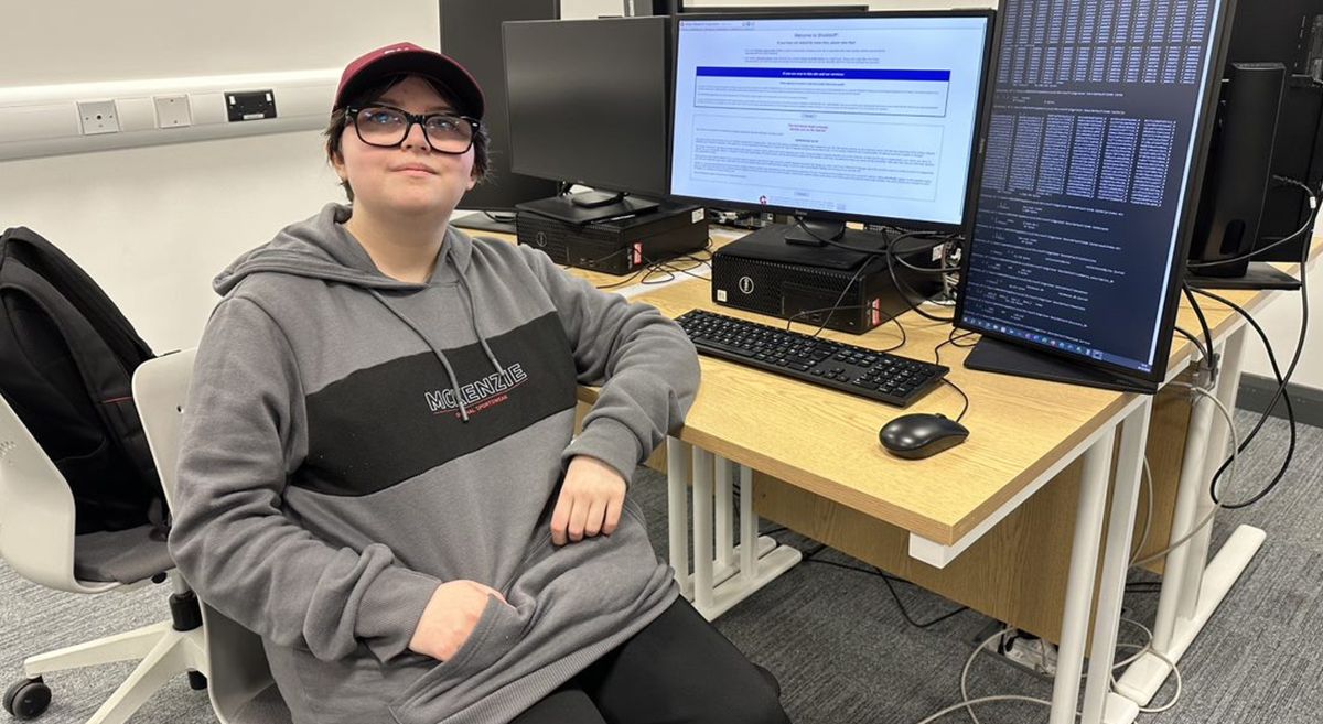 Alec Programming His Future Success with SERC IT Course - SERC