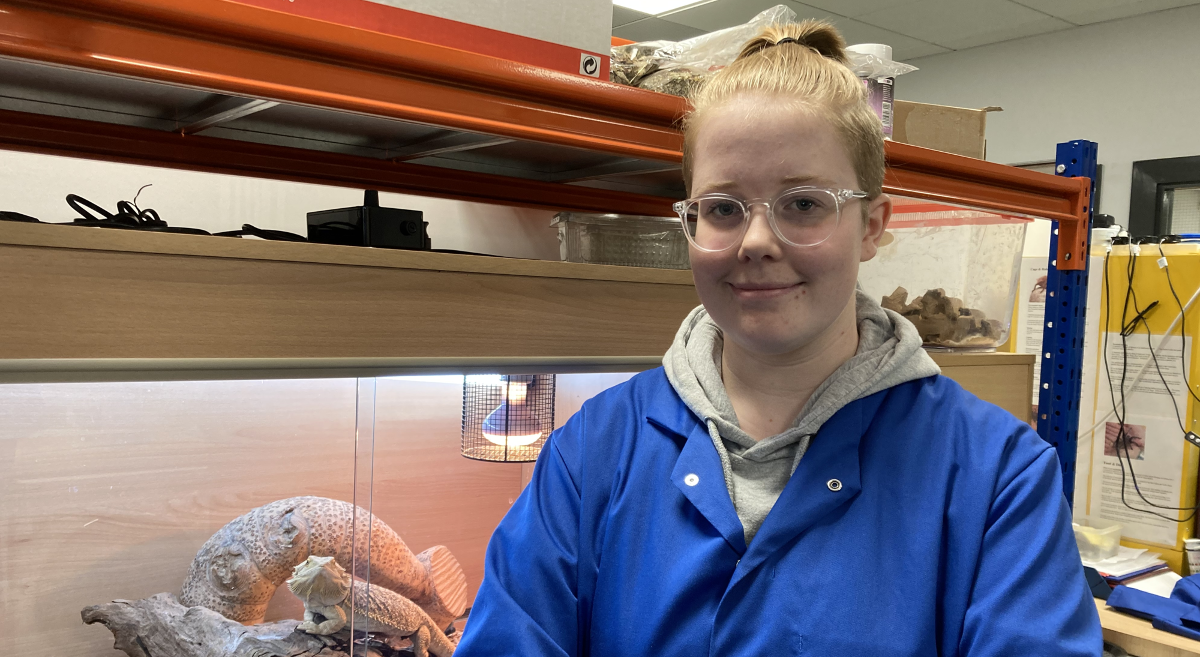 Animals Prove Magic for Jessica - SERC