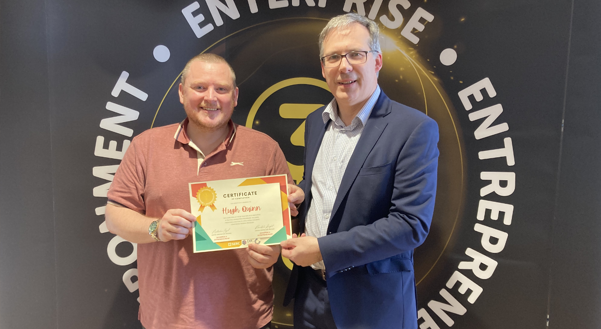 Be Your Own Boss Graduation at SERC - SERC