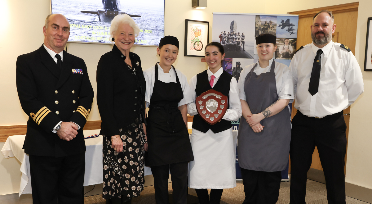 SERC Team Tops in Royal Navy Cook and Serve Competition - SERC