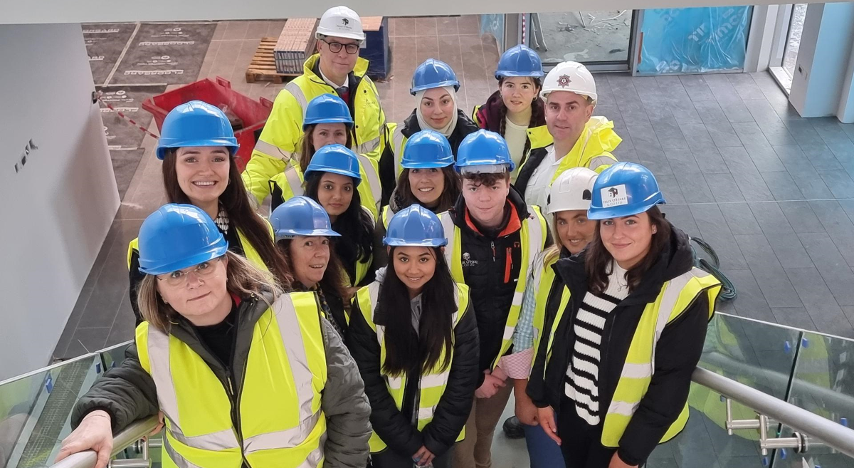 Students Get Insight On Site at New NIFRS Facility - SERC