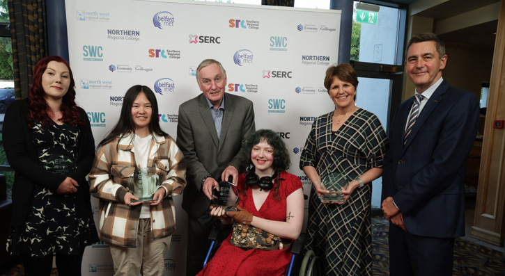 SERC students and staff honoured at Further Education NI Excellence ...