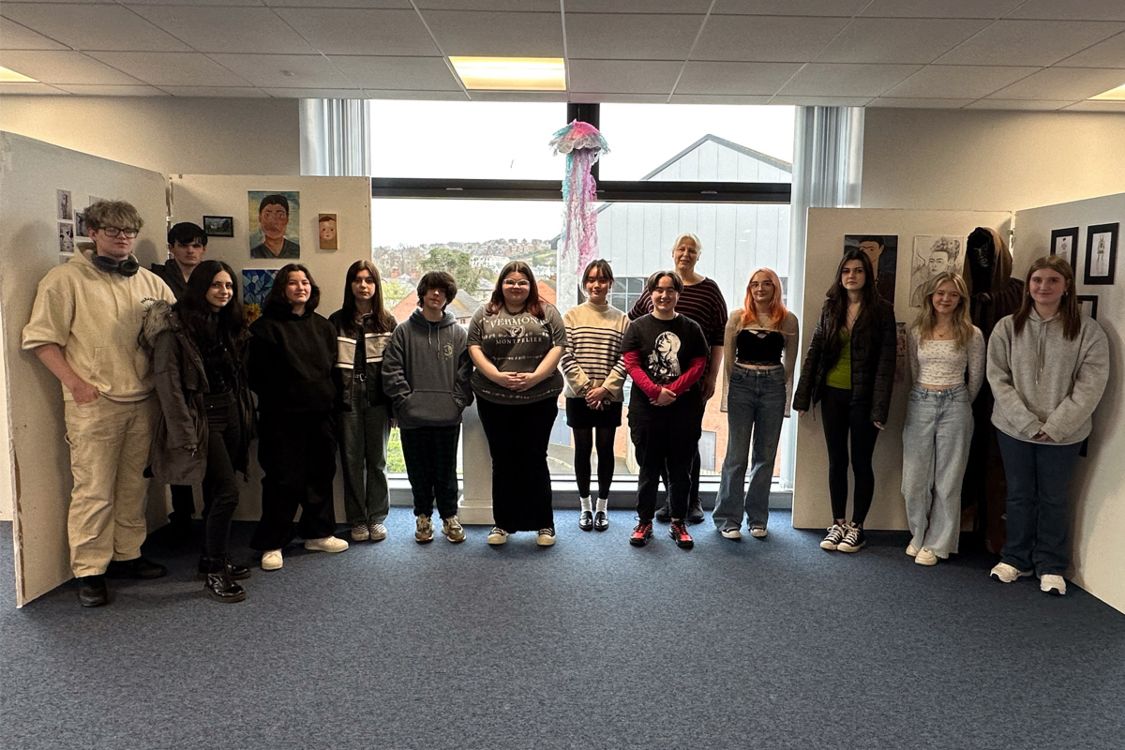 Art Exhibition at Downpatrick LRC - SERC