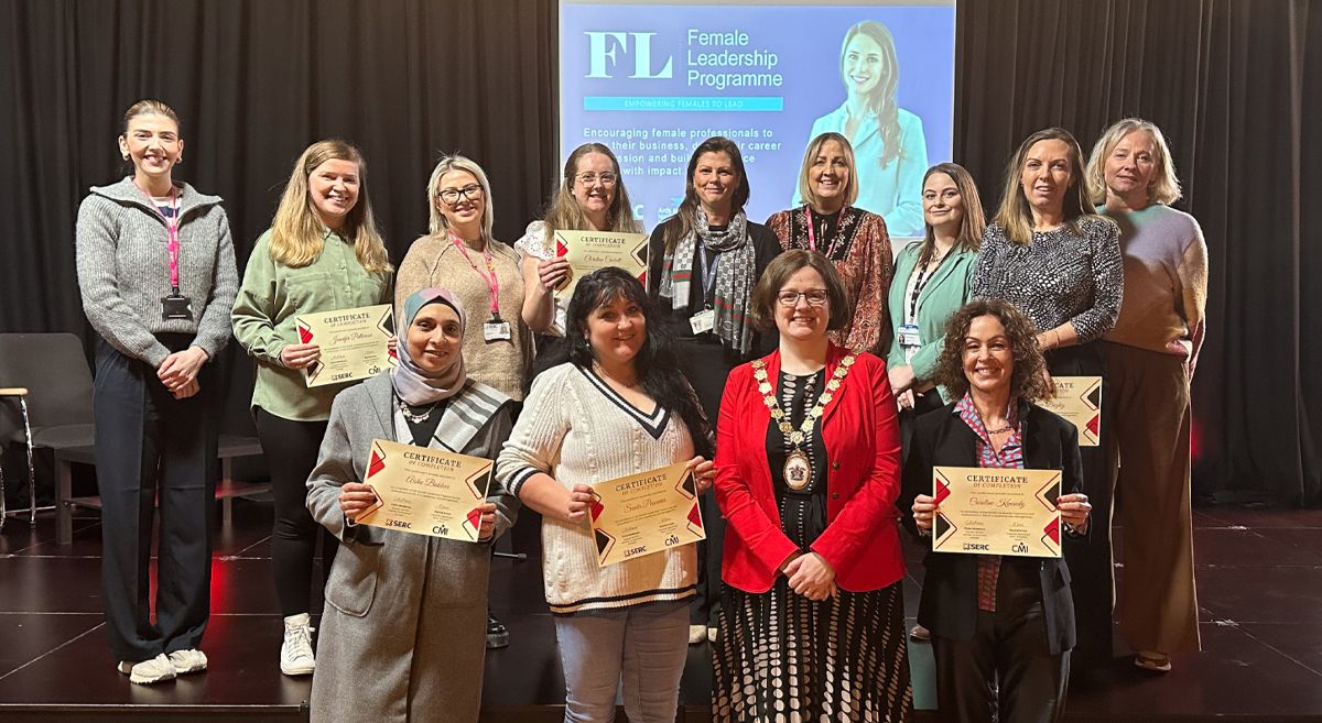 Female Leadership Participants Mark Programme Completion - SERC